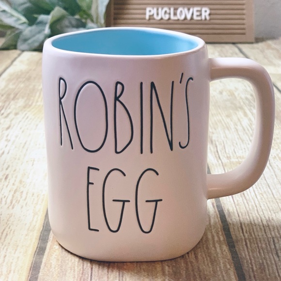 Rae Dunn | Accessories | Rae Dunn Blue Interior Mug Robins Egg | Poshmark